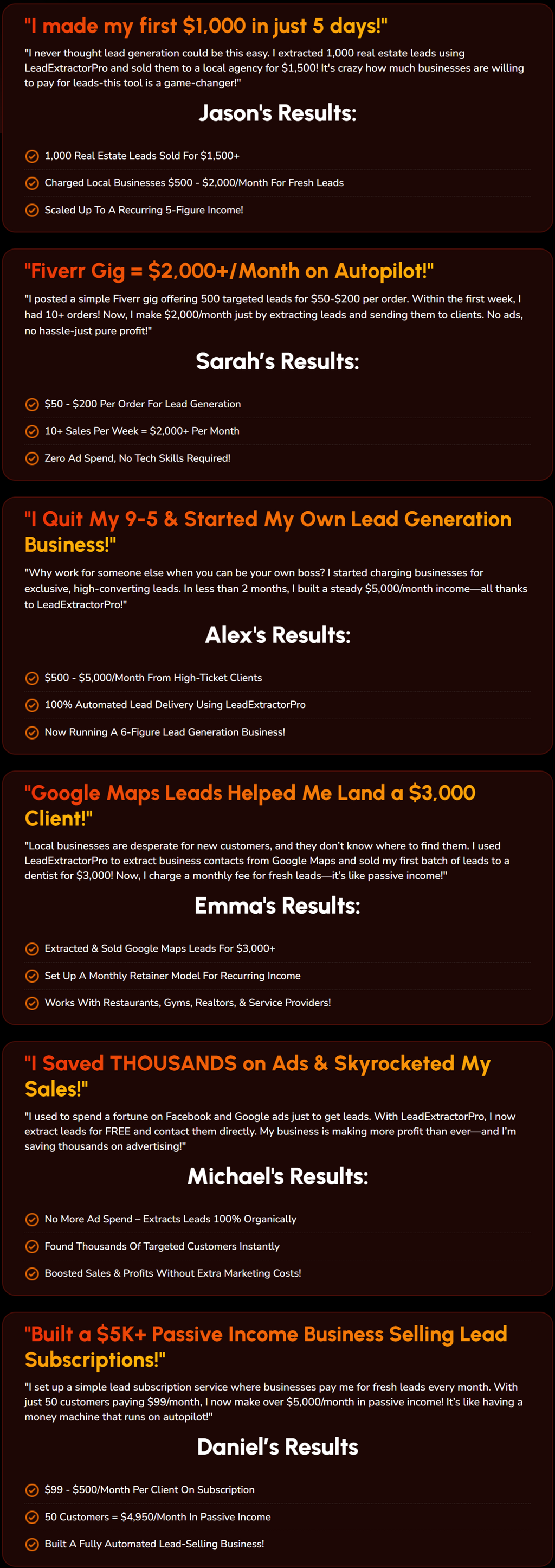 LeadExtractorPro Review - 10,000+ verified leads in 60 Sec