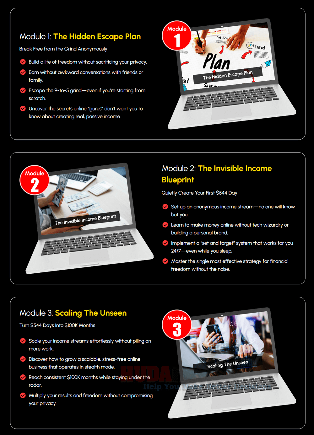 The Incognito System Review with Huge Bonuses, OTO's details