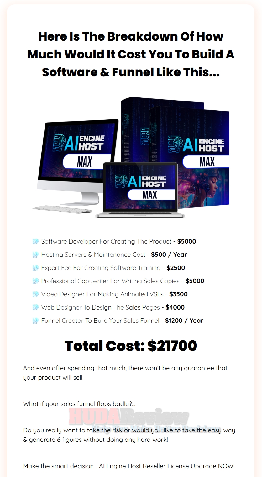 Ai EngineHost 2.0 Review, App Demo, Huge Bonuses & Discount
