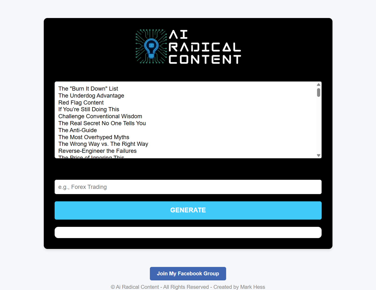 AI Radical Content Review with Huge Bonuses, Special OTOs