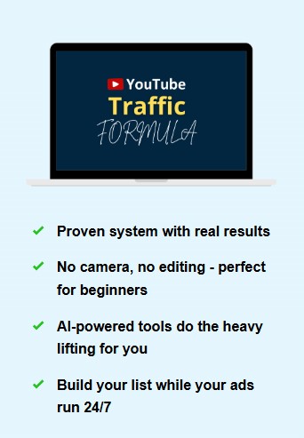 YouTube Traffic Formula Review - A recommended course for you