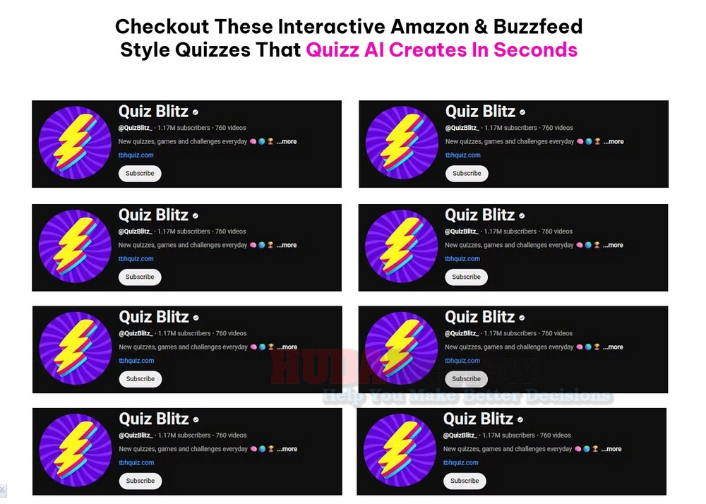 Quizz AI Review - World’s First AI-Powered Quiz Maker