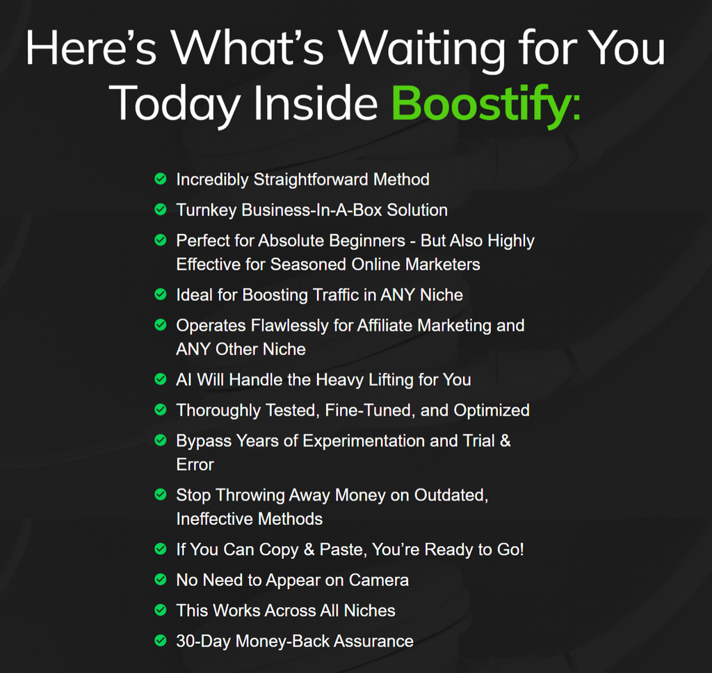 Boostify Review 2025 - Don't miss our exclusive bonuses for you!
