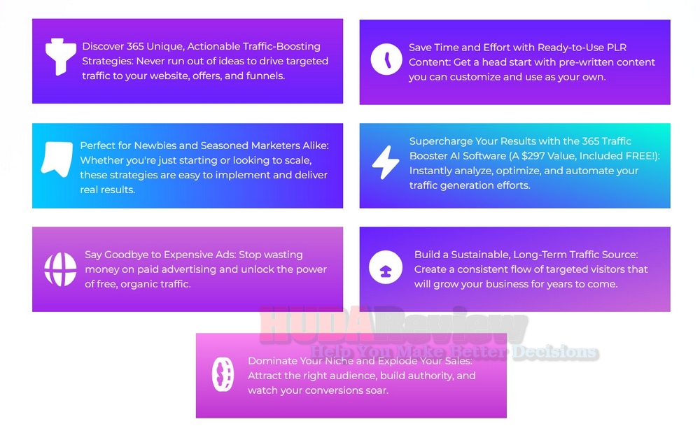 365 Traffic Boosters Review - Tap into free Traffic with this system!