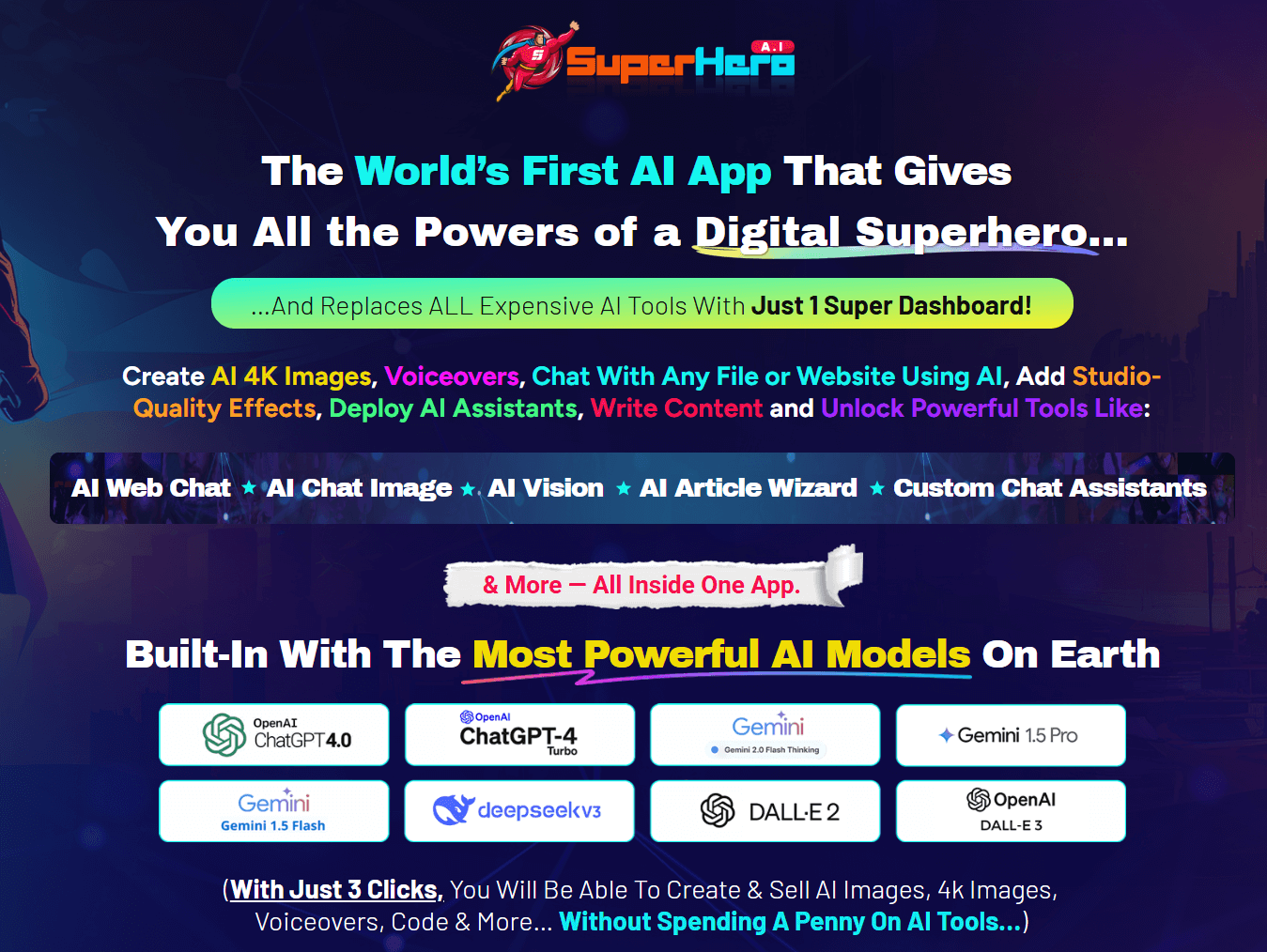 SuperHero AI Review - Your All-in-One AI Creation Tool