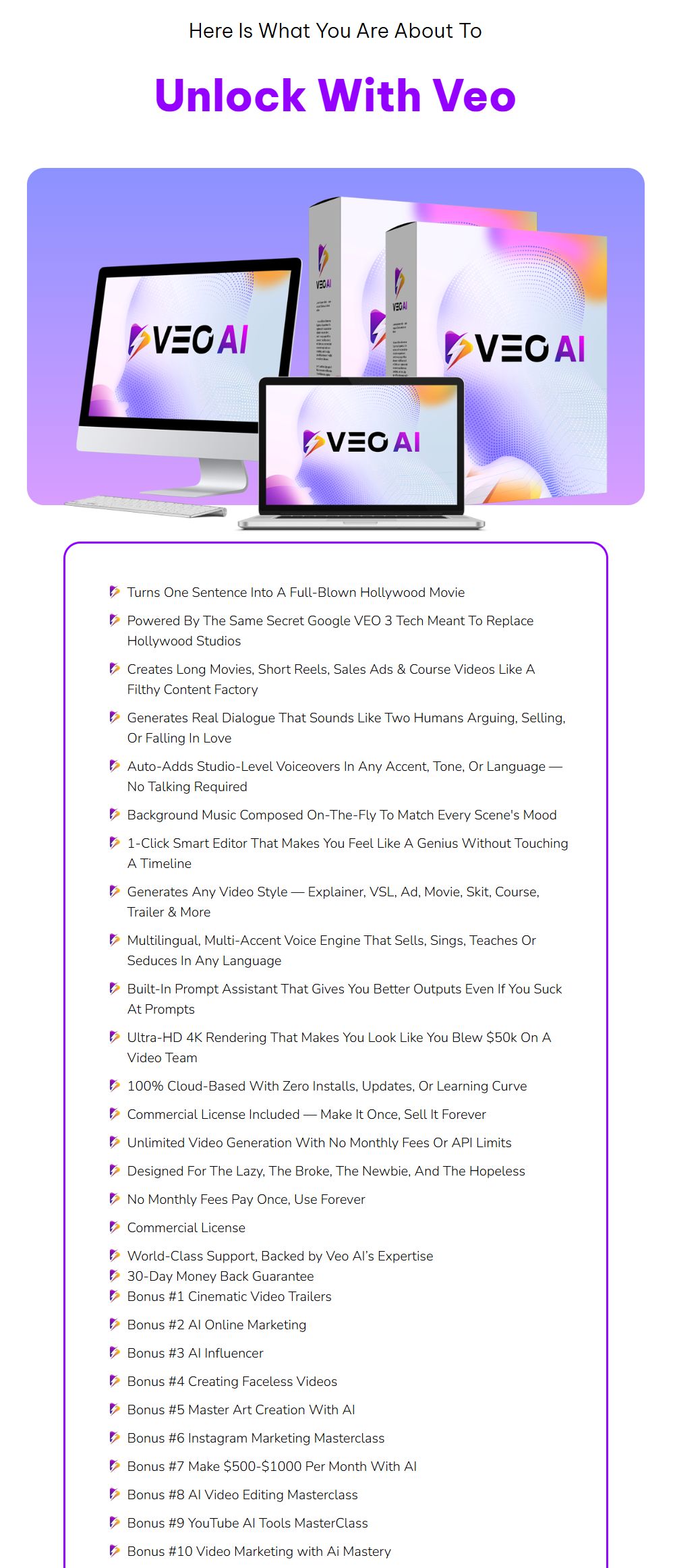 VEO AI Review 2025, App Demo, 30% Off Code & Huge Bonuses