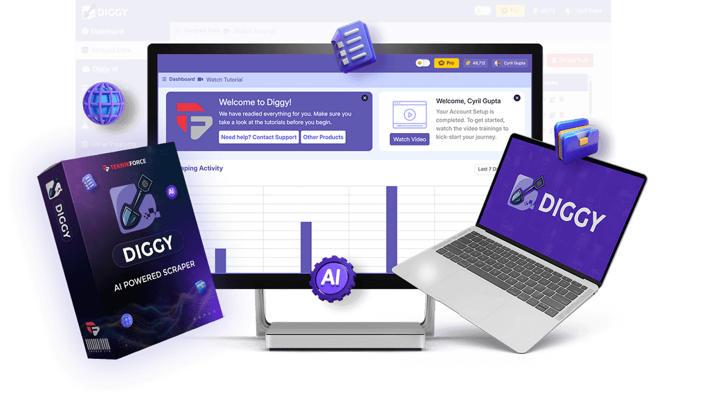 Diggy Miner AI Review - Extract Data Faster & Smarter