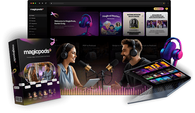 MagicPods AI Review - Transform Written Ideas into Videos
