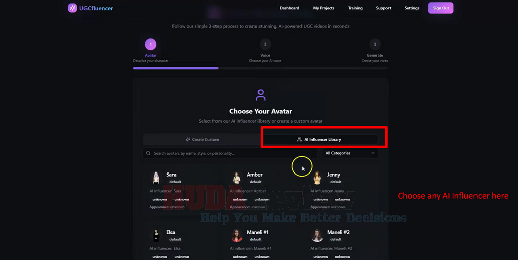 UGCfluencer Review - Turn Text into Realistic UGC Videos
