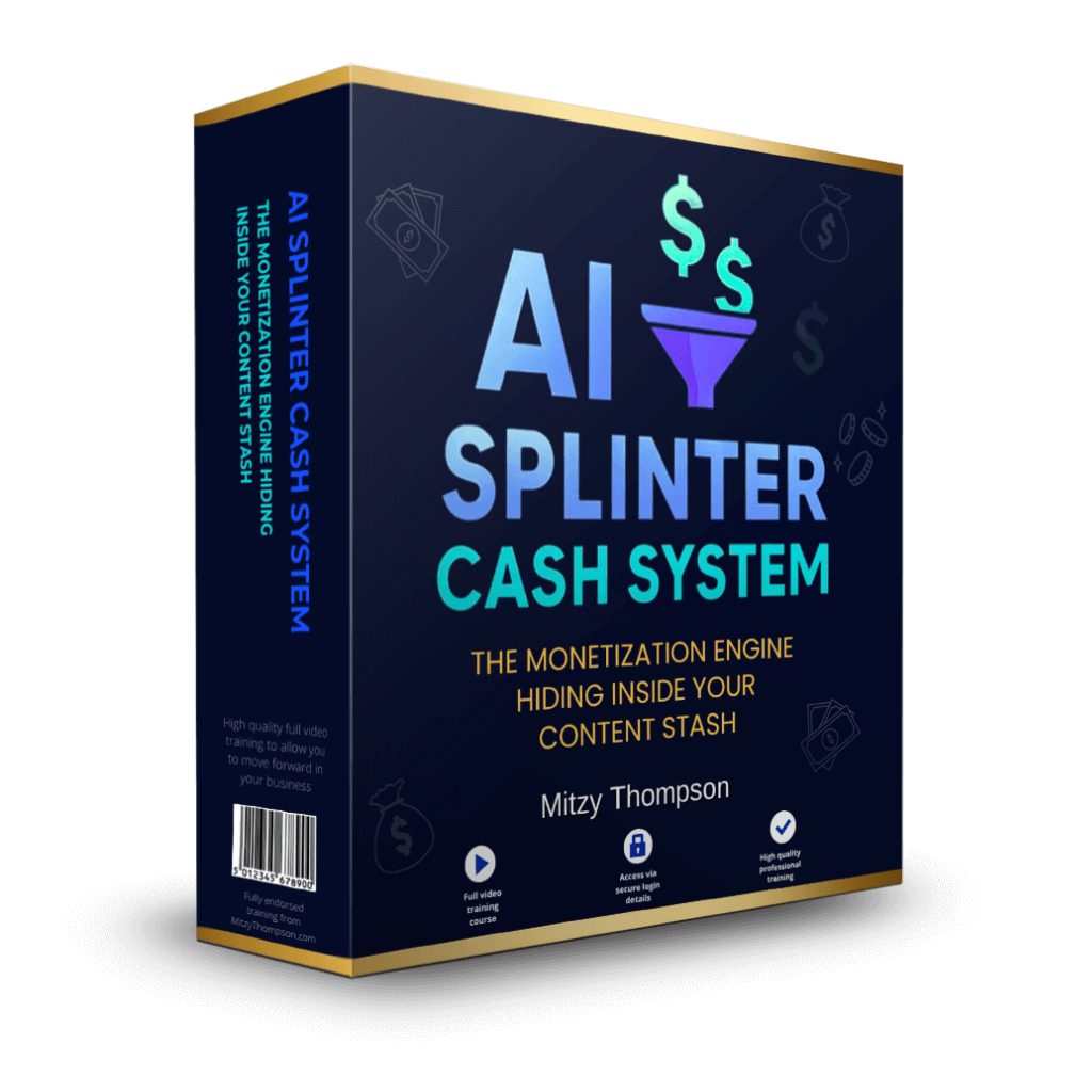 AI Splinter Cash System Review & VIP Bonus (by Mitzy Thompson)
