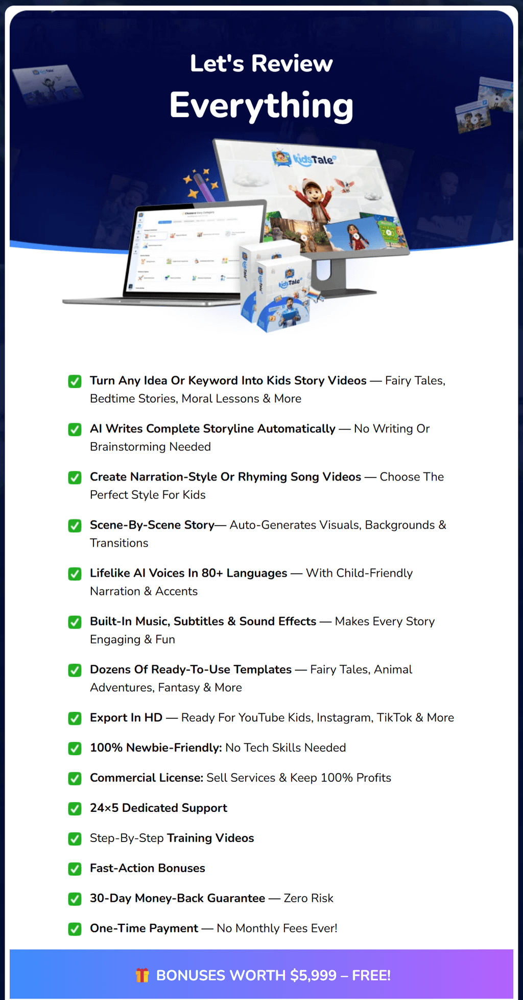 Is KidsTale AI Worth It? Honest Review & App Demo, 30% Code
