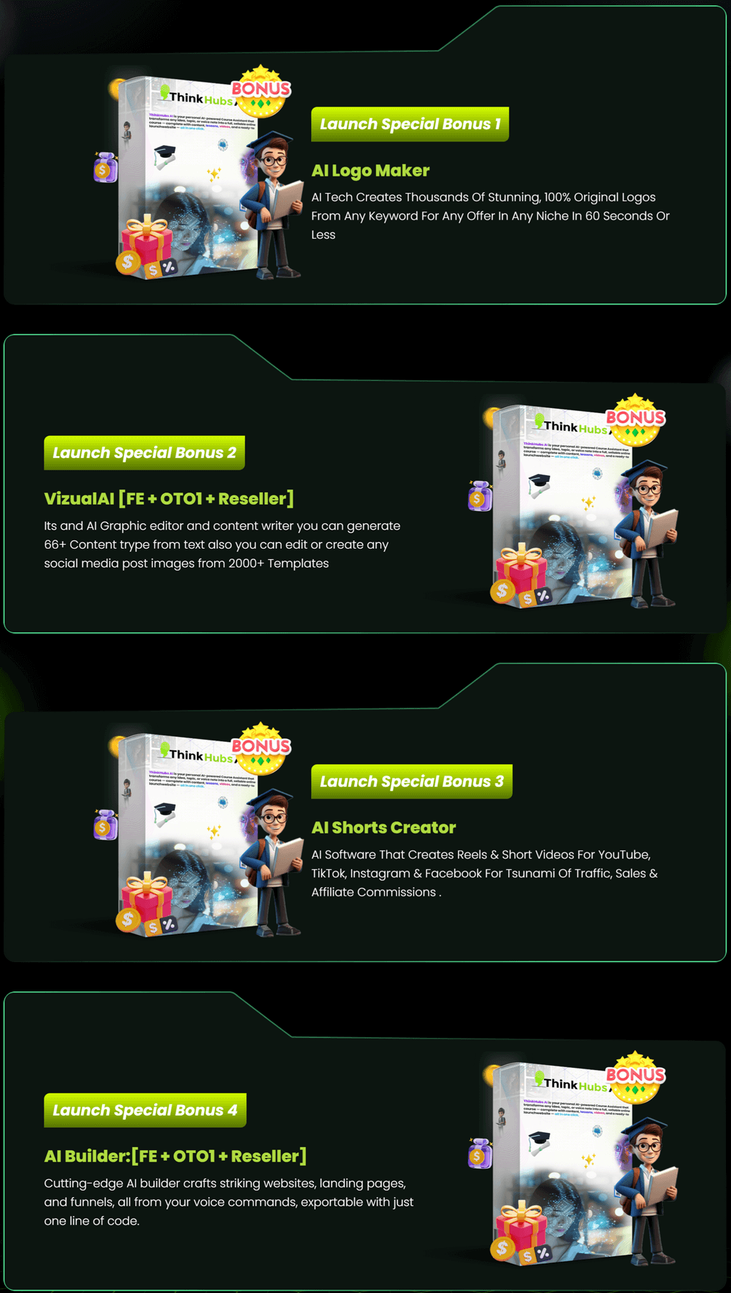 ThinkHubs AI Review + Bonuses – Build & Sell Courses Instantly!