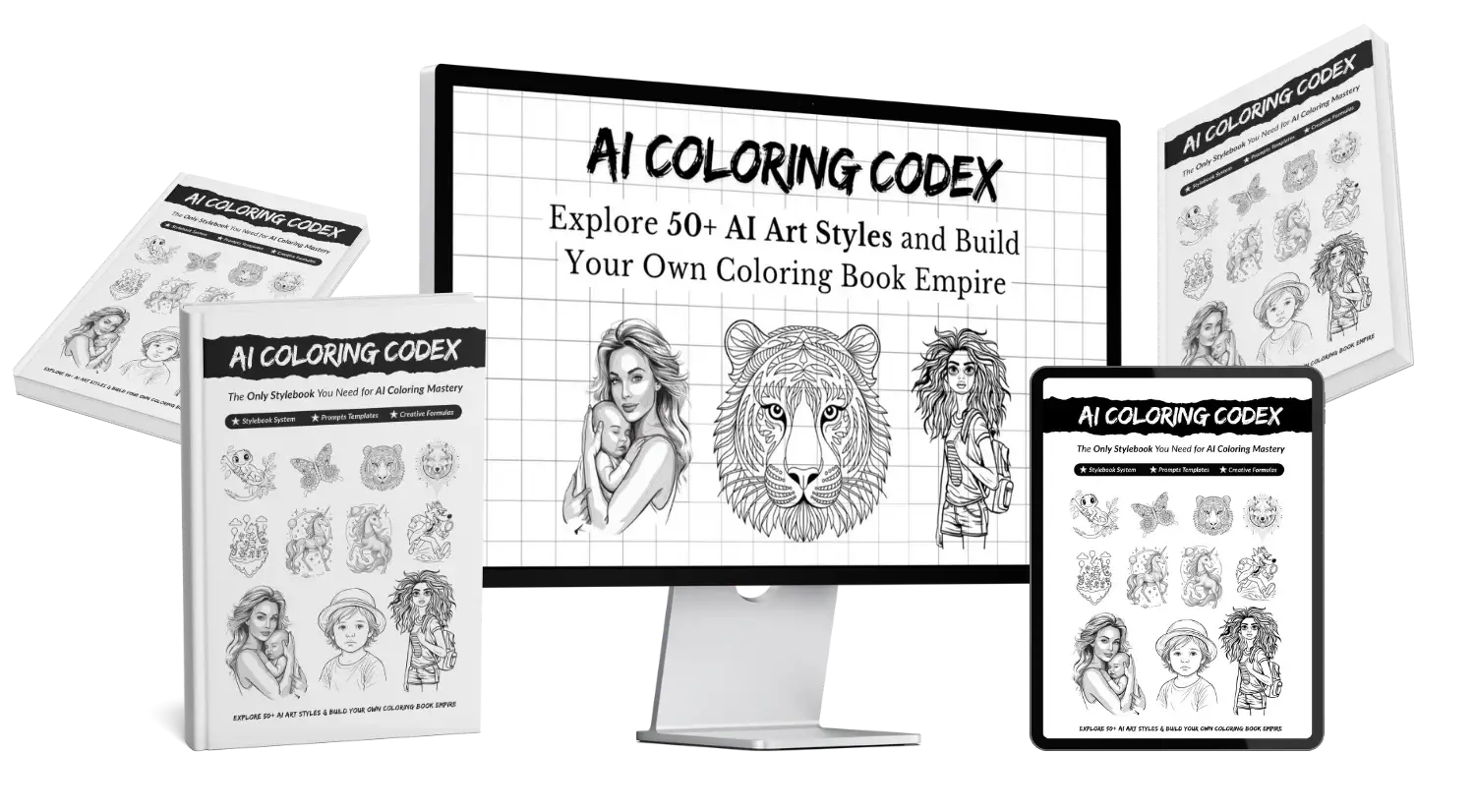 AI Coloring CodeX Review & Bonuses – Comes With Full PLR