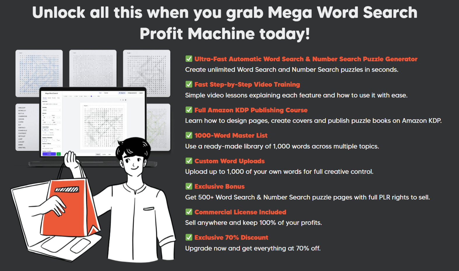 Mega Word Search Profit Machine Review: What To Know About It