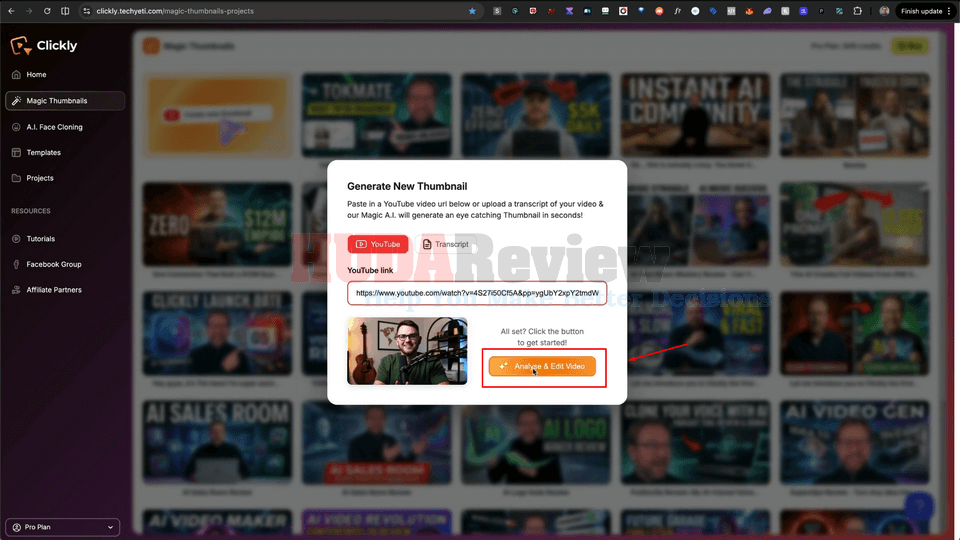 Clickly Review & App Demo: Is This AI Thumbnail Tool Worth It?