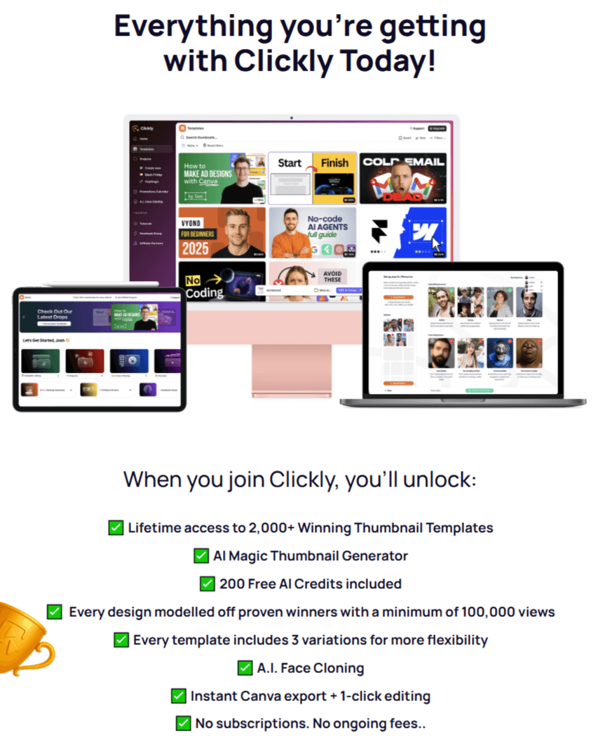 Clickly Review & App Demo: Is This AI Thumbnail Tool Worth It?