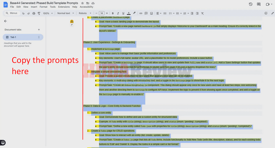 One Prompt Apps Review: Real-Time SaaS App Creation Using AI