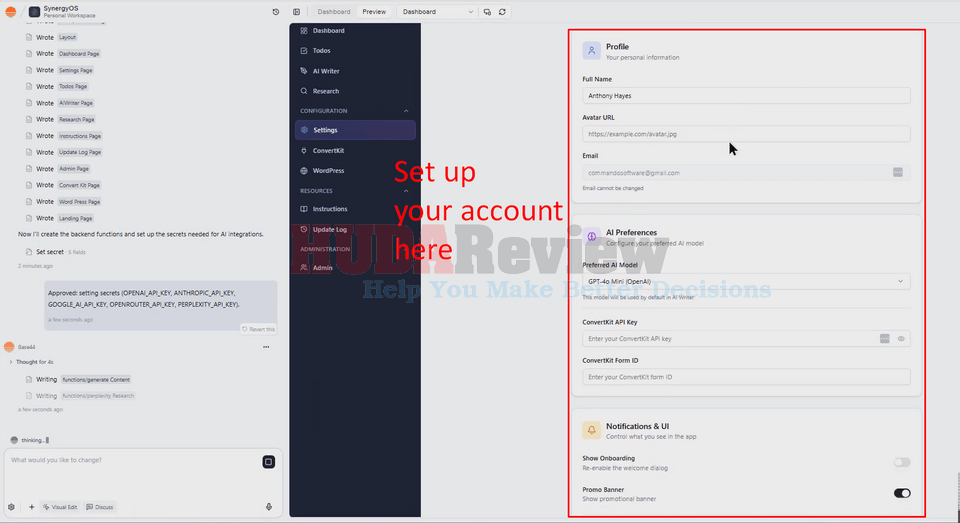 One Prompt Apps Review: Real-Time SaaS App Creation Using AI